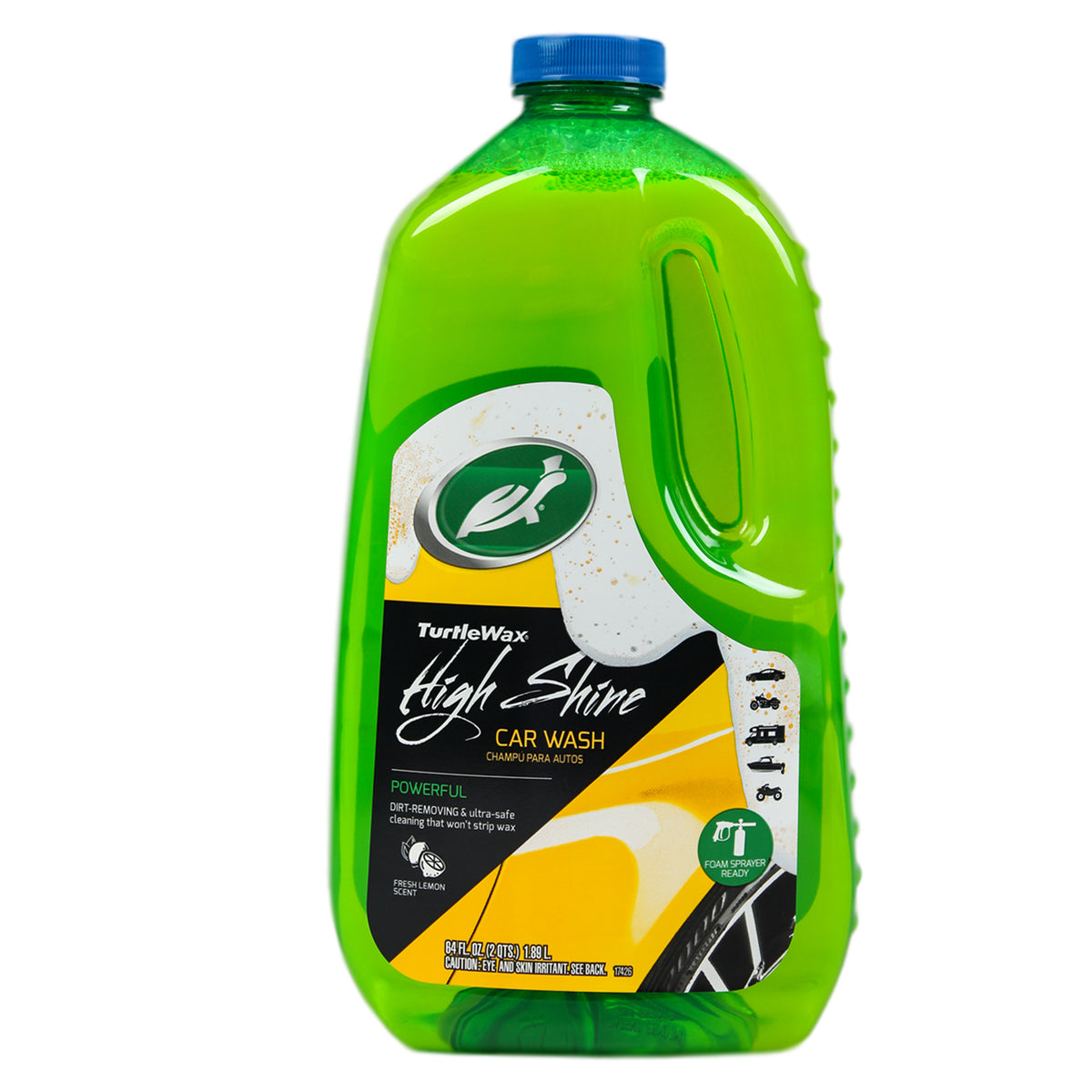 High Shine Car Wash 1.89 Liters — Turtle Wax PK