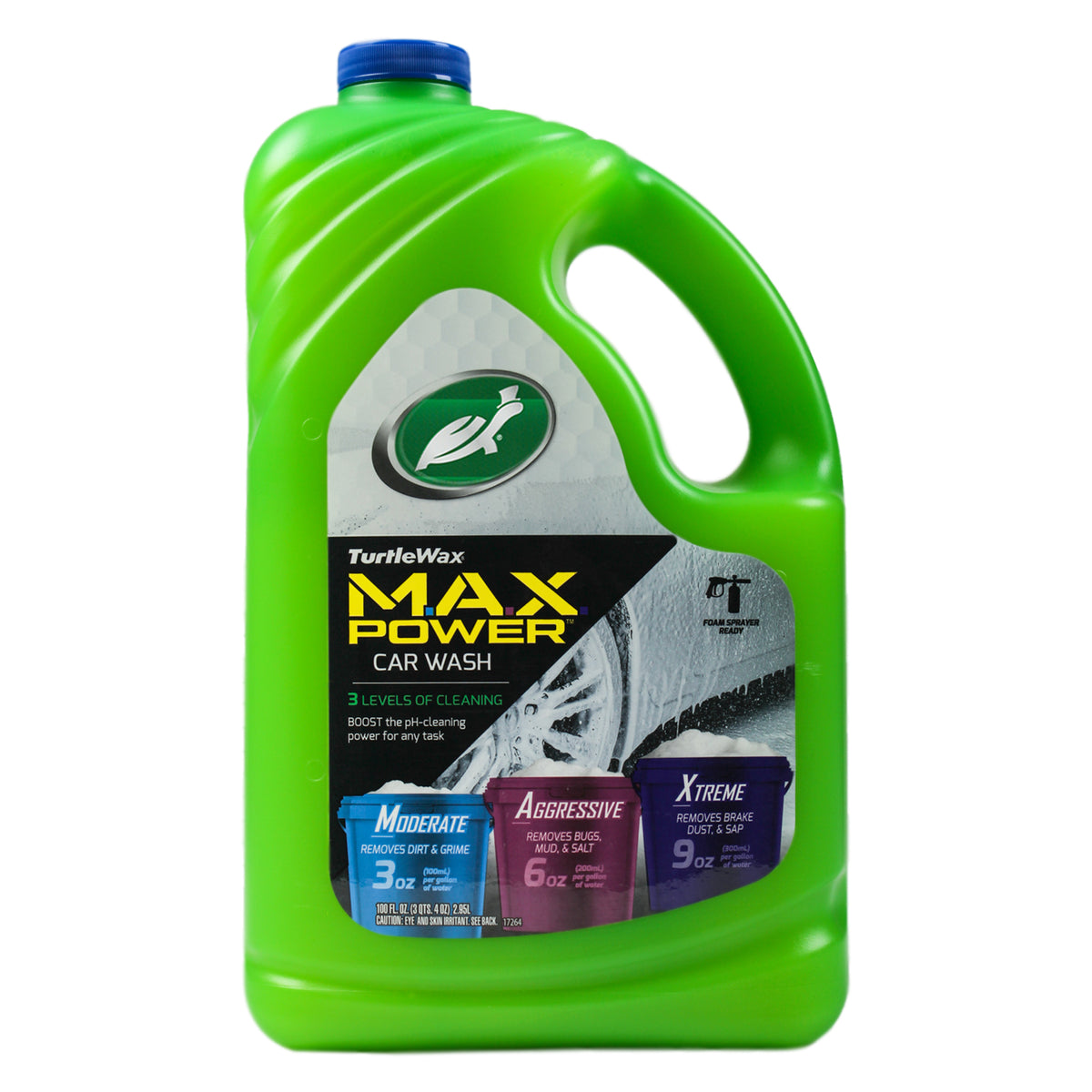 Max Power Car Wash 2.95 Liters — Turtle Wax PK