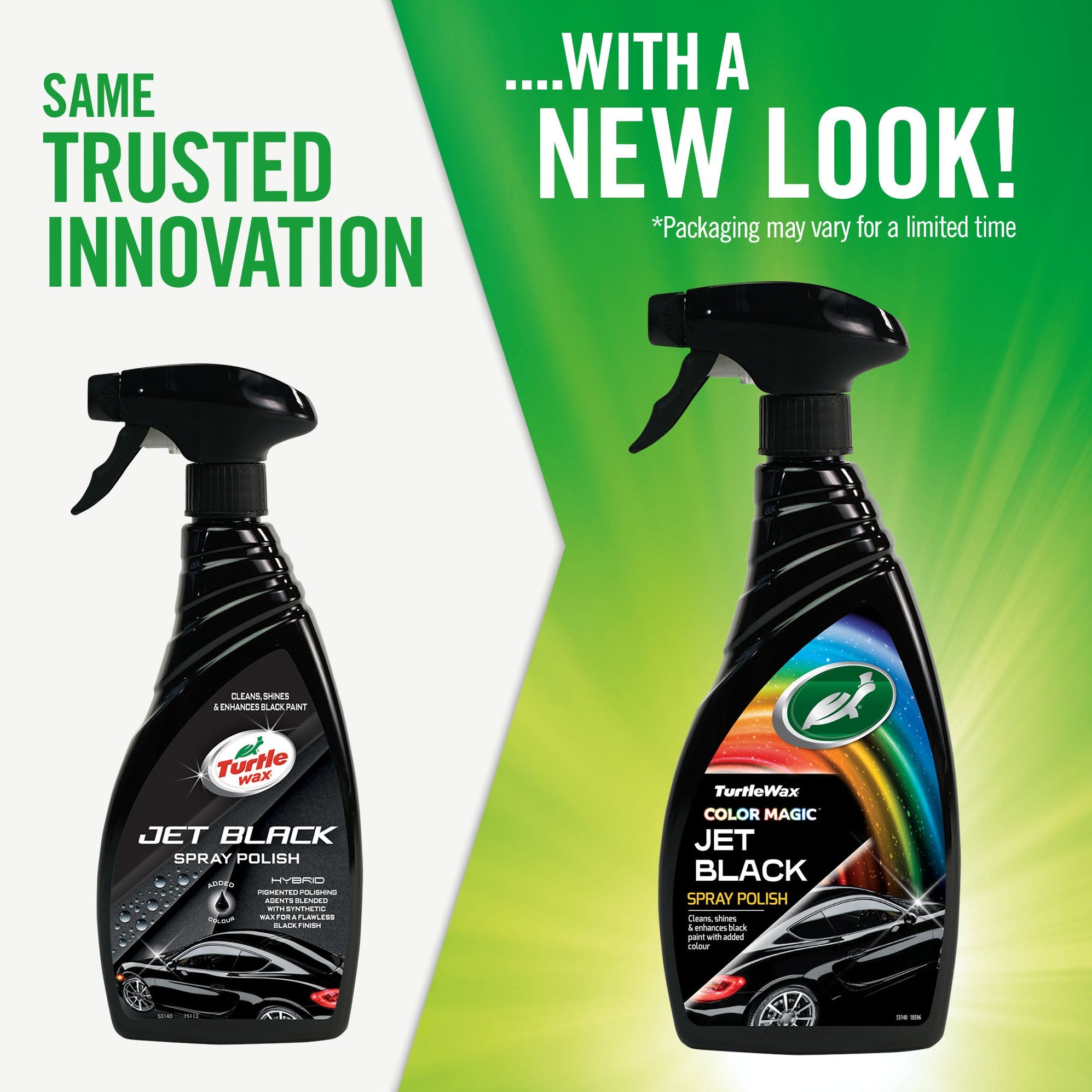 Jet Black Polish Car Spray 500 ML — Turtle Wax PK